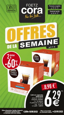 Cora Foetz Luxembourg: Promos et Catalogues (2023)