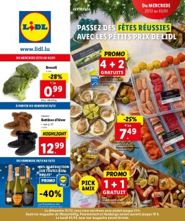Lidl Luxembourg: Promos et Catalogues (2023)