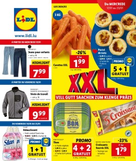 Lidl Luxembourg: Promos et Catalogues (2023)