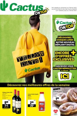 Cactus Remich: Promos et Catalogues (2025)